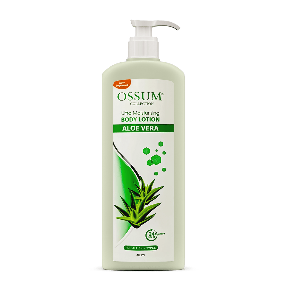 OSSUM Ultra Moisturizing Body Lotion 400ml - ALOE VERA – SabaShop.com
