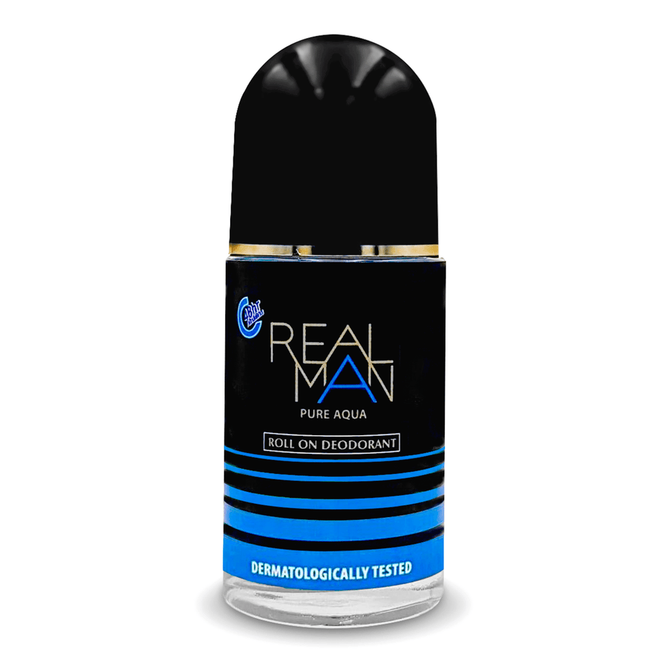 RealMan Deo Roll On 50ml - PURE AQUA – SabaShop.com
