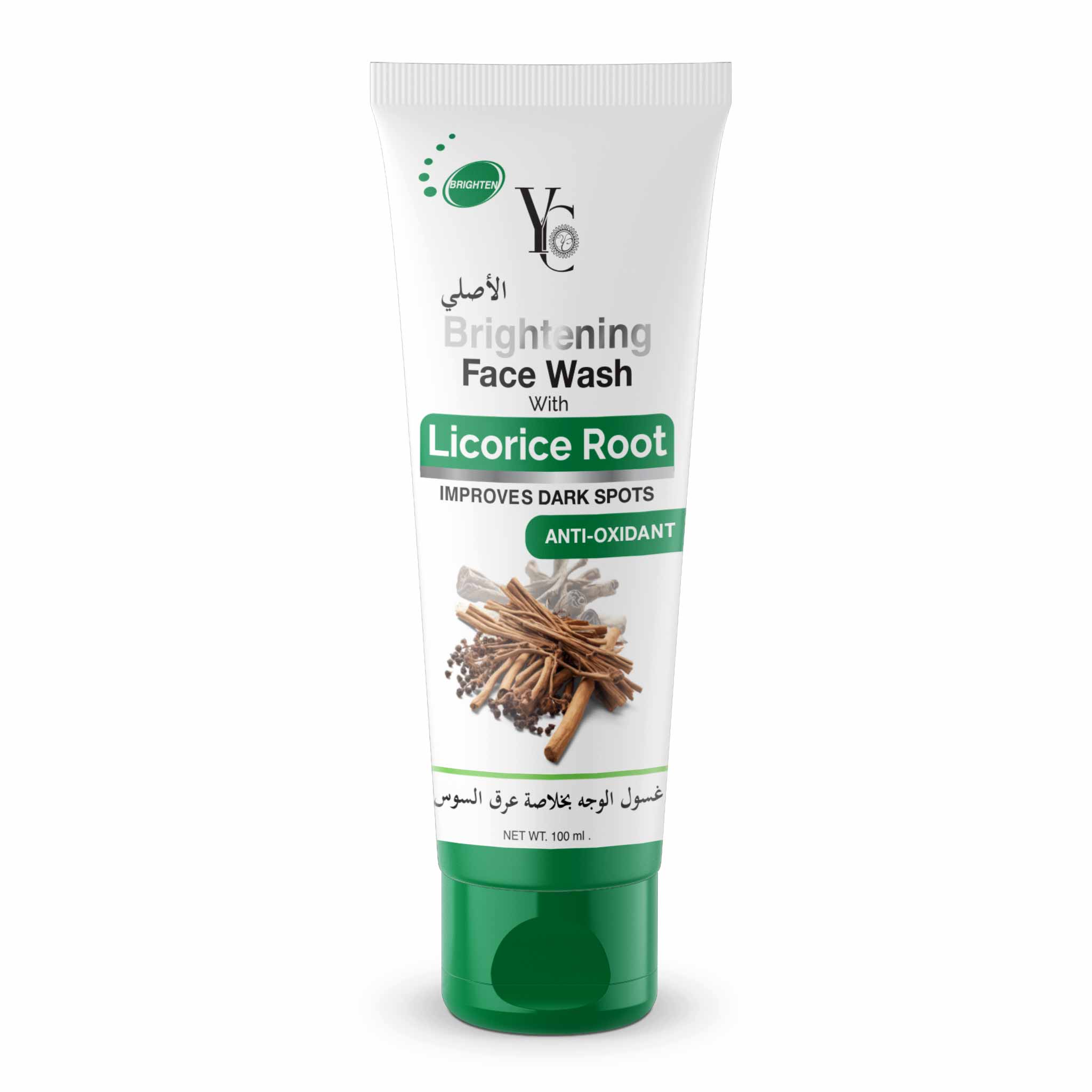 YC Brightening Face Wash with Licorice Root Extract - 100 ml – SabaShop.com