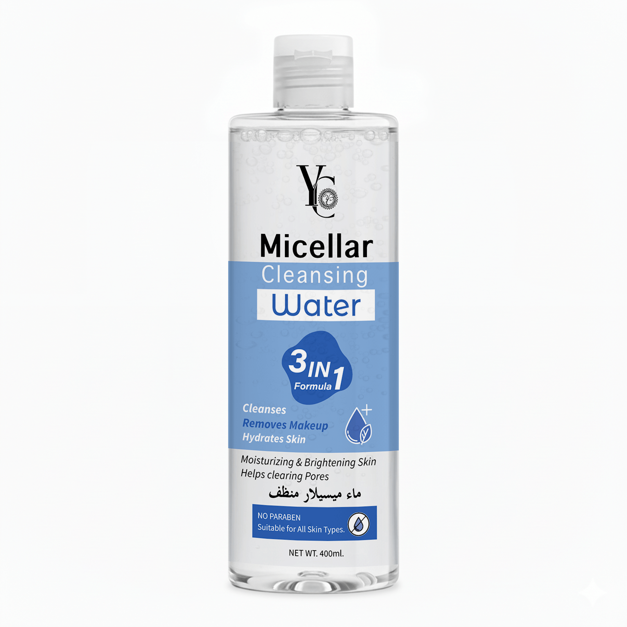YC Micellar Cleansing Water – 400ml – SabaShop.com