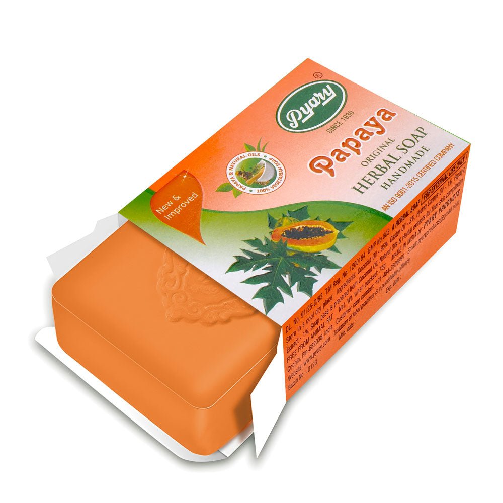 Pyary Papaya Soap (Original) - 75 g – SabaShop.com